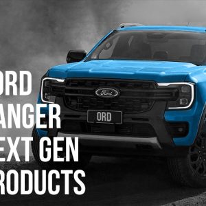 Ford Ranger NEXT-GEN RA Model: Behind rear seat 'Super Slim Lithium ...