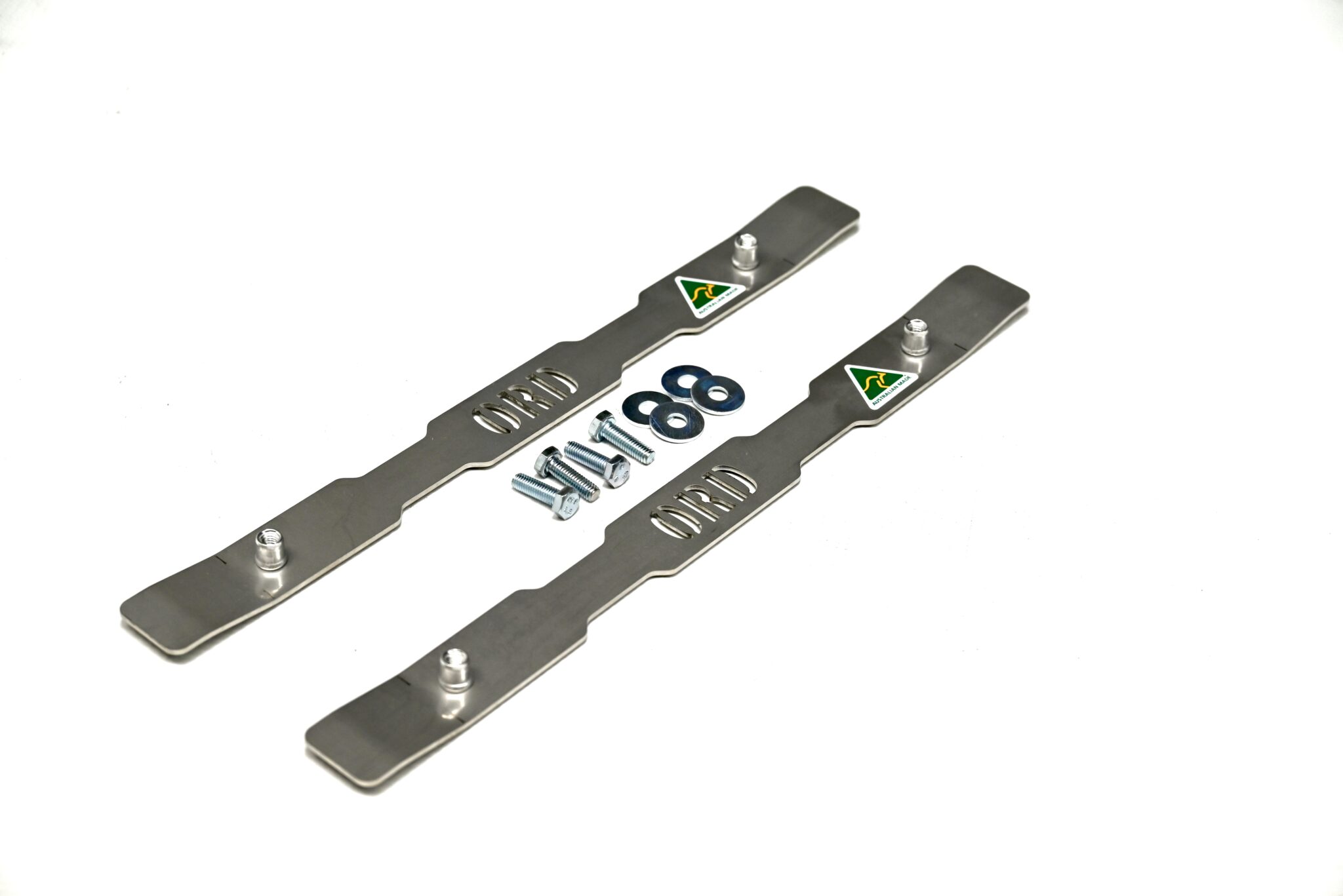 Hold-down brackets to suit Weber Baby Q (Q1000N and Q1200N) and ORD ...