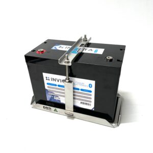 Marine: Premium 316 Grade Stainless Steel Battery Tray - Universal fit ...