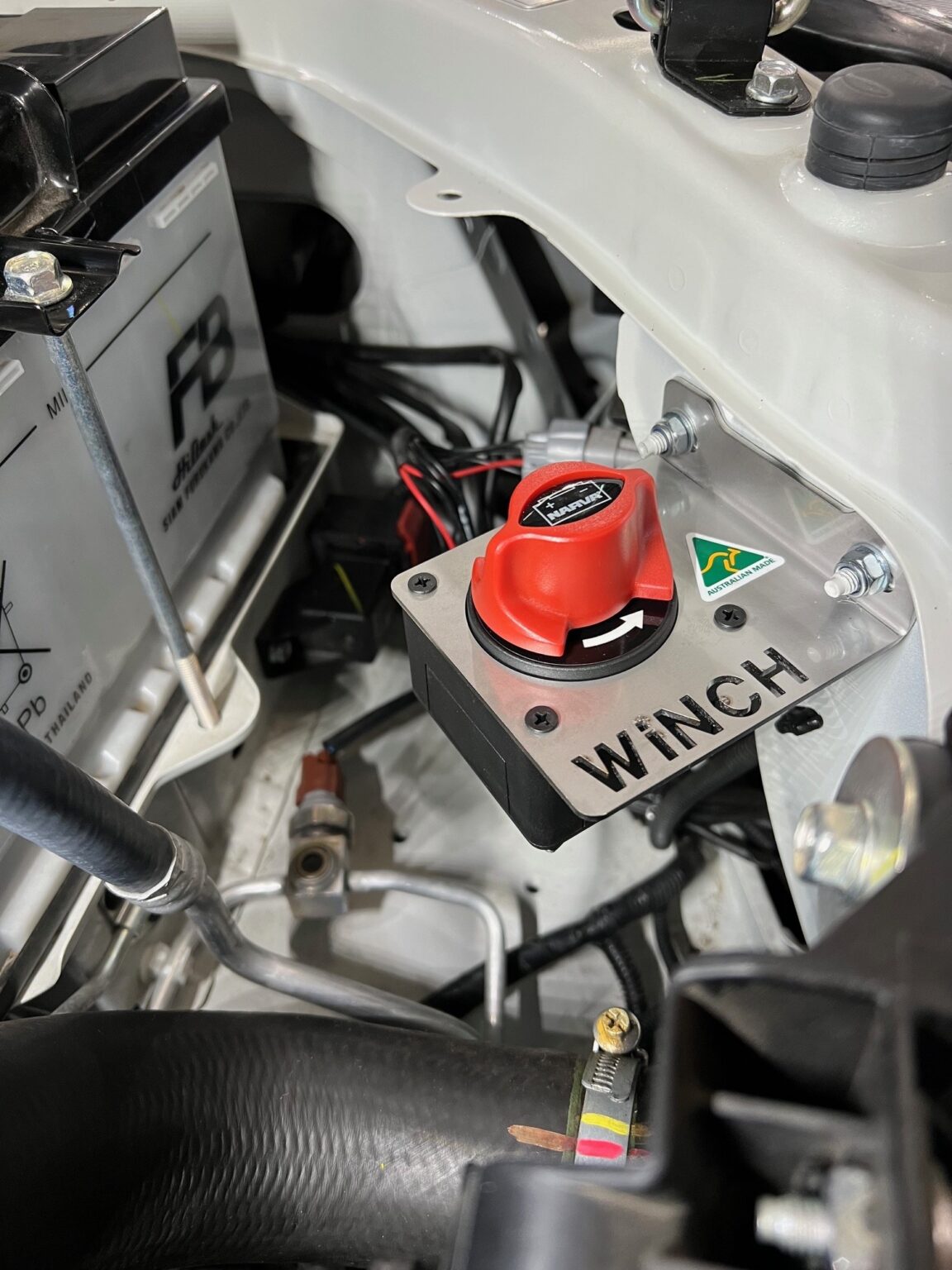 ORD Winch Isolator bracket to suit: ISUZU D-MAX / MU-X and Current ...